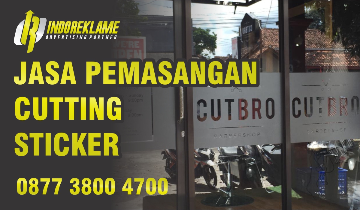 √ Jasa Pemasangan Cutting Sticker | Indoreklame.co.id