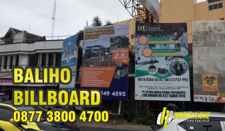 √ Pengertian, Jenis, dan Fungsi Baliho | Indoreklame.co.id