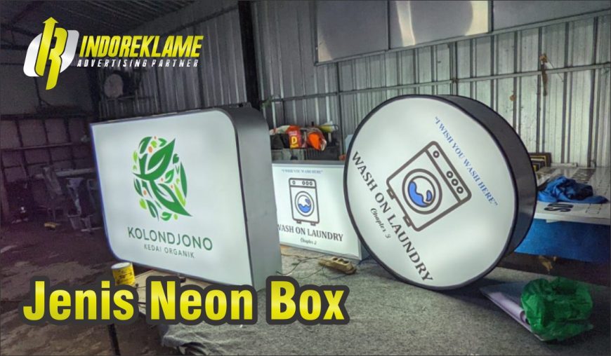 √ Jasa Pembuatan Neon Box di Klaten | Indoreklame.co.id