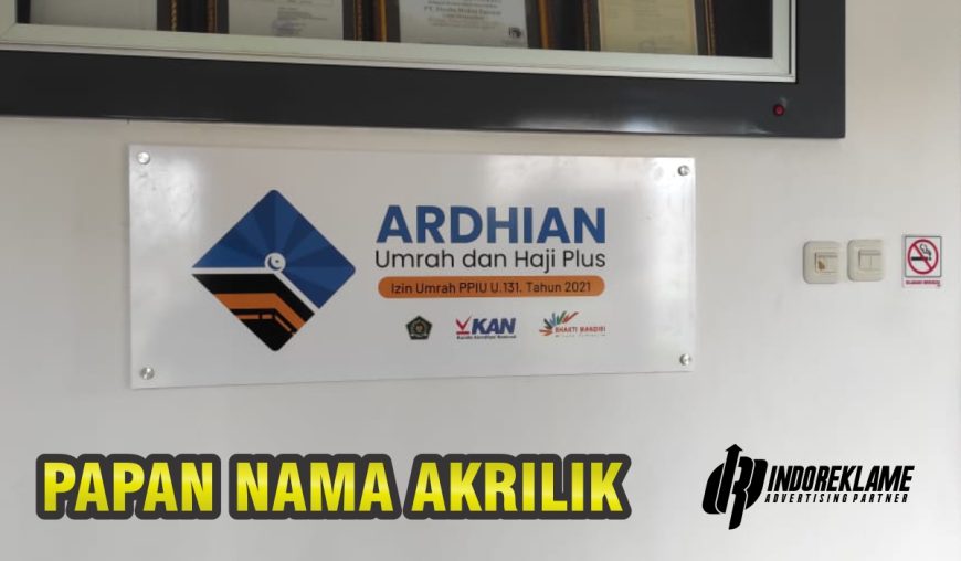√ Contoh Papan Nama untuk Bisnis dan Perusahaan | Indoreklame.co.id
